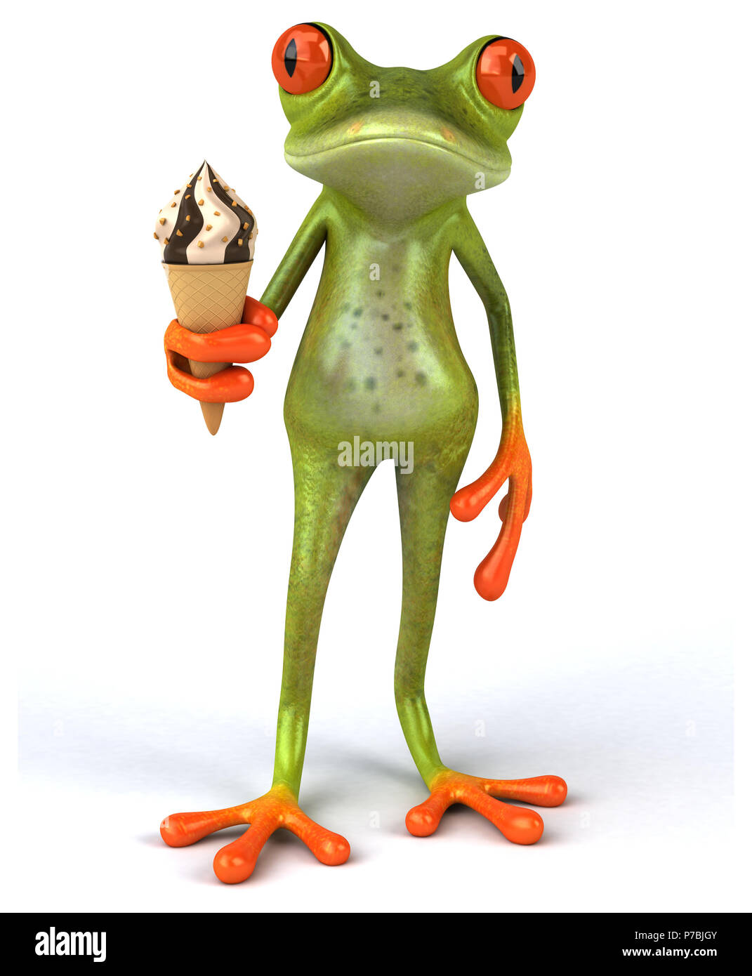 Frog ice Cut Out Stock Images & Pictures - Alamy