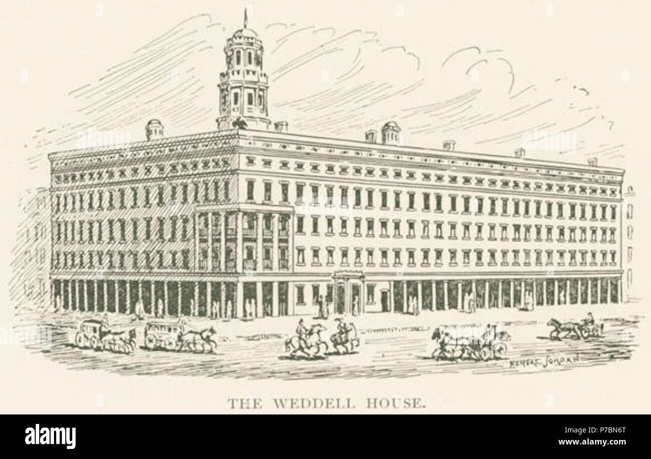 English: Weddell House in downtown Cleveland . 1896 83 Weddell House ...