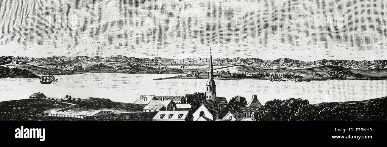 American Revolutionary War (1775-1783). The Siege of Boston (1775-1776 ...