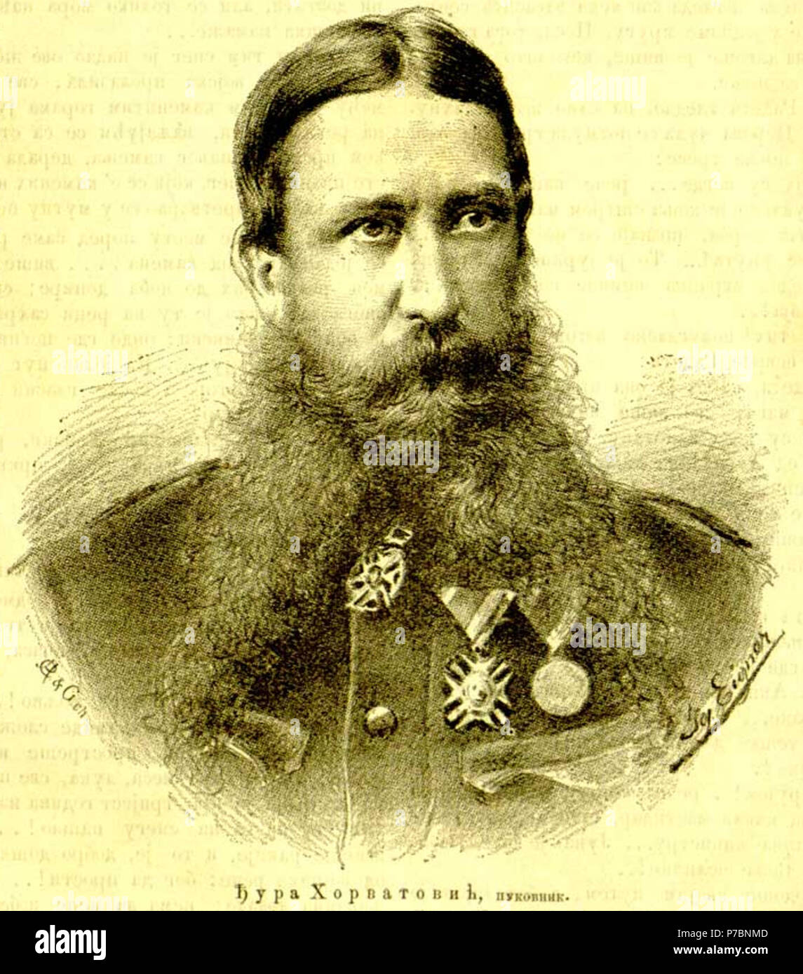 85 Đura Horvatović, pukovnik Stock Photo - Alamy