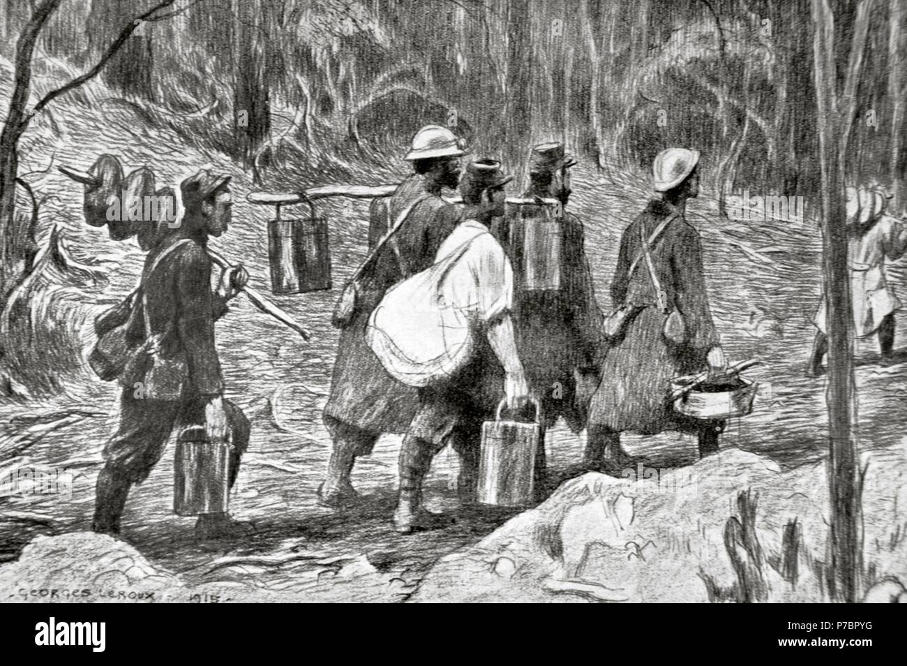 First world war trenches food hi-res stock photography and images - Alamy