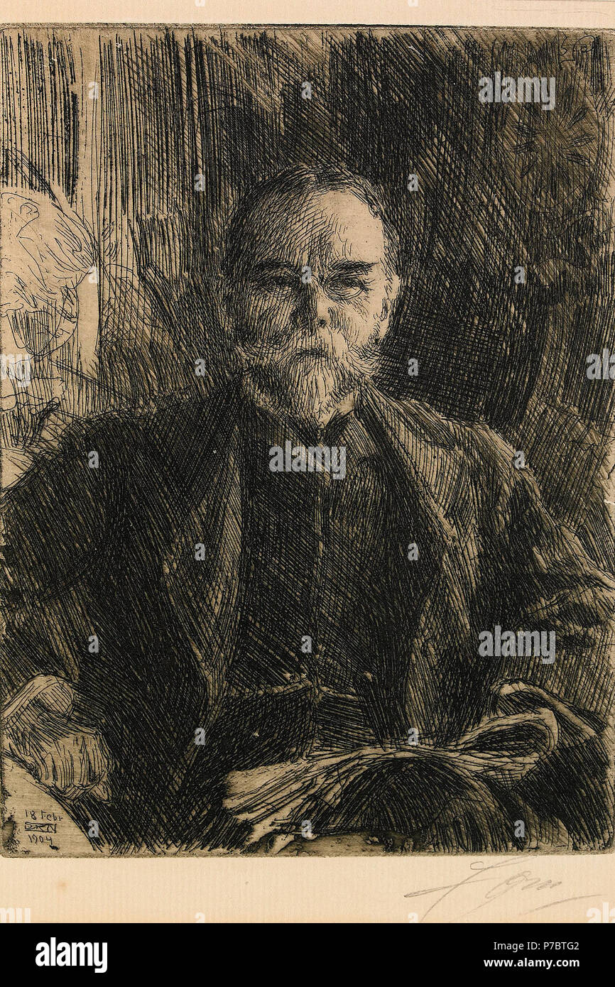 . Svenska: John Hay English: John Hay . Etiching of United States ...