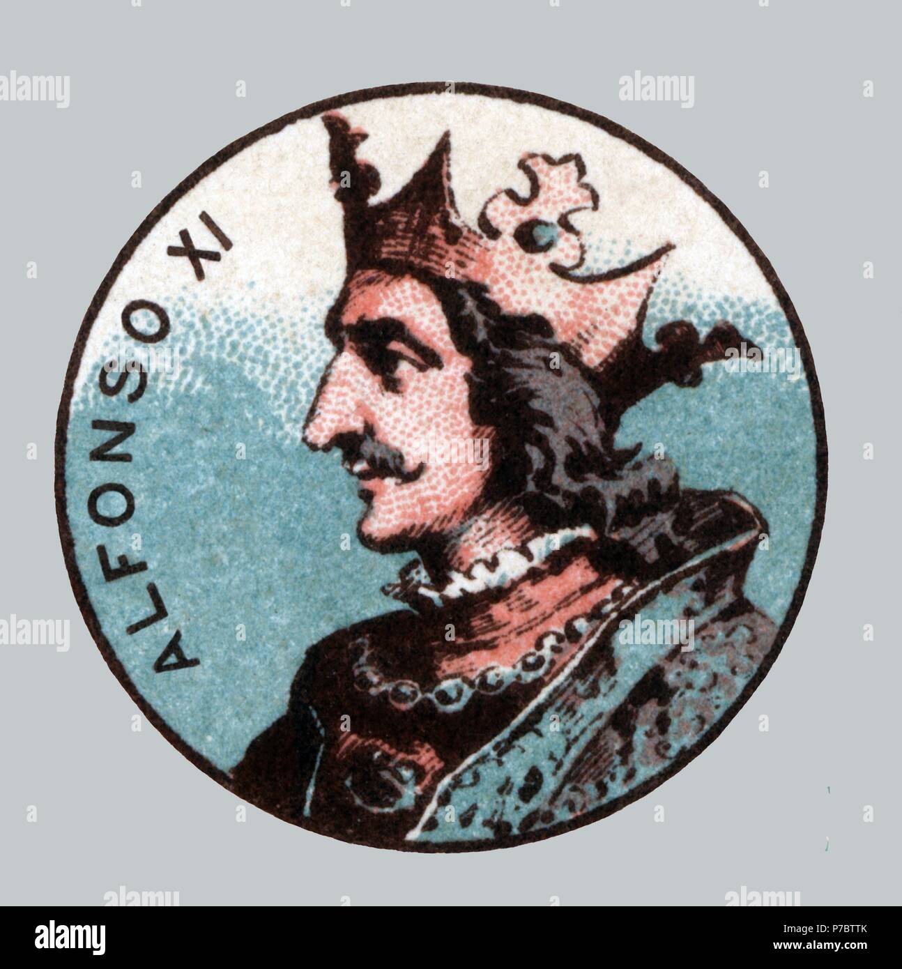 España. Edad media. Alfonso XI (1311-1350) el justiciero, rey de ...