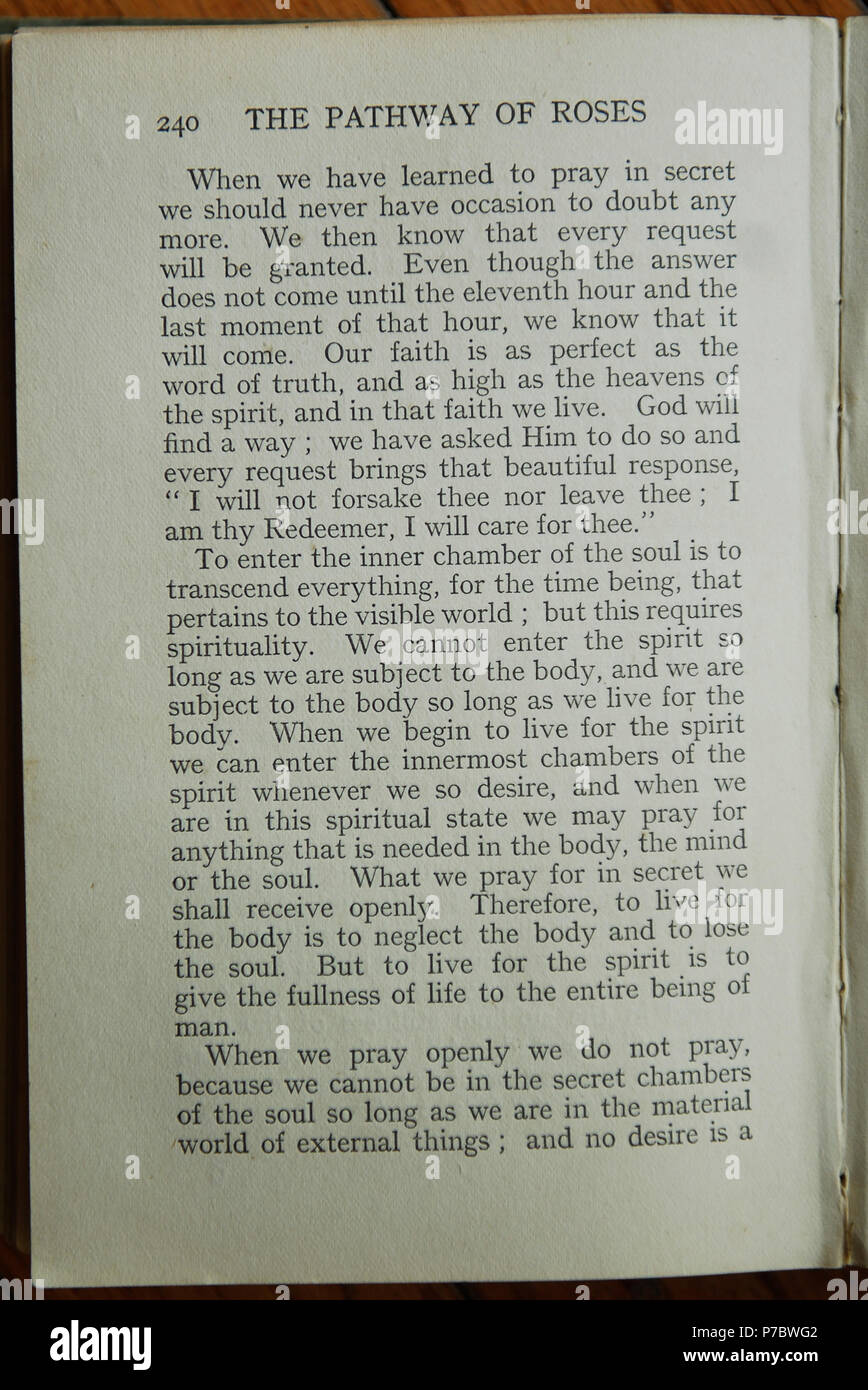 English: Image of page 240 from The Pathway of Roses (1913) by ...