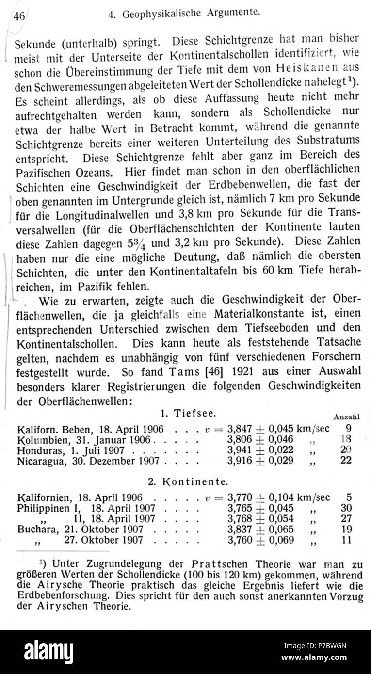 . Die Entstehung der Kontinente und Ozeane N/A 31 De Wegener Kontinente ...