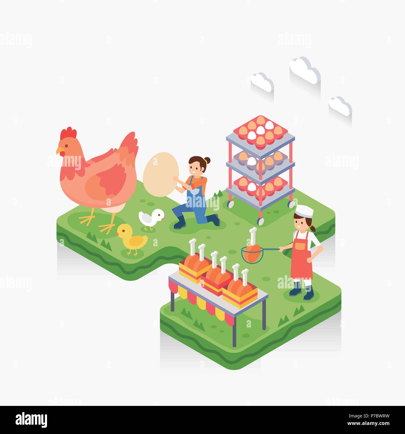 Vector - Automated System for agricultural, ways to increase ...