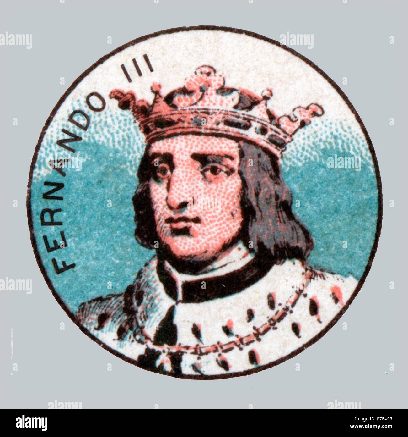 España. Edad media. Fernando III (1190-1252) el santo, rey de Castilla ...