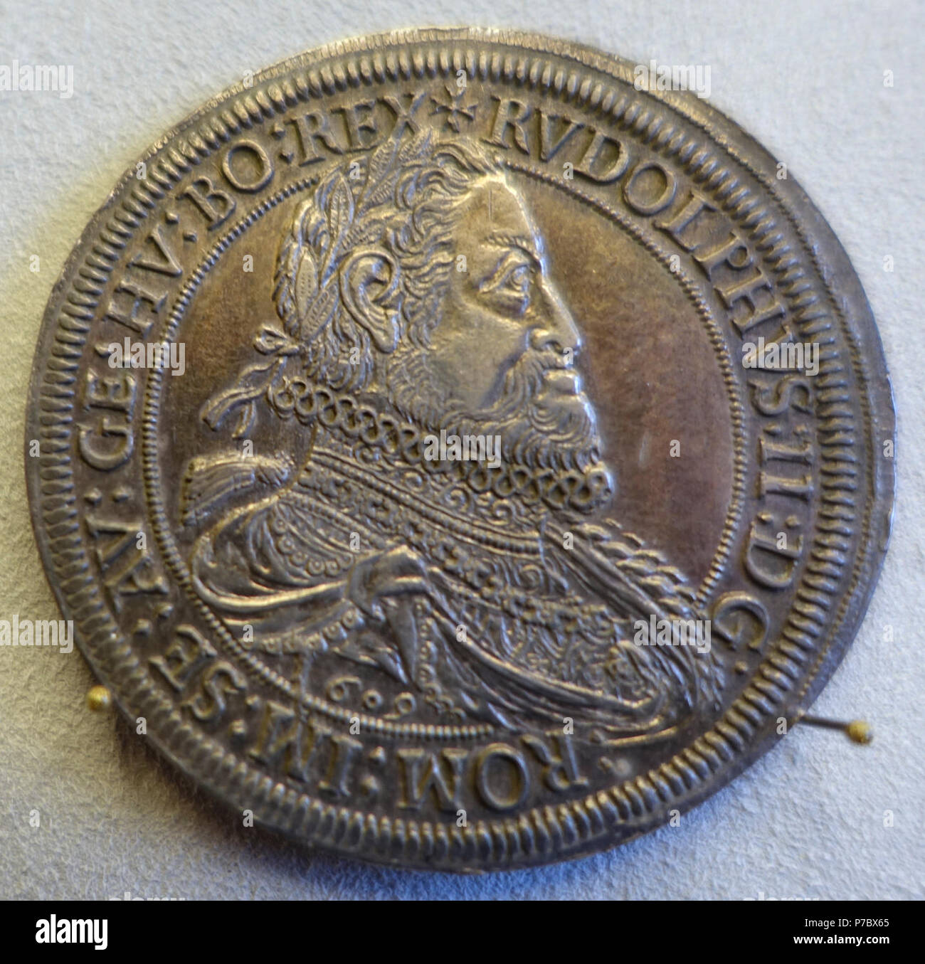 2 Thaler, Rudolf II, Holy Roman Empire, Ensisheim, 1609 - Bode-Museum ...