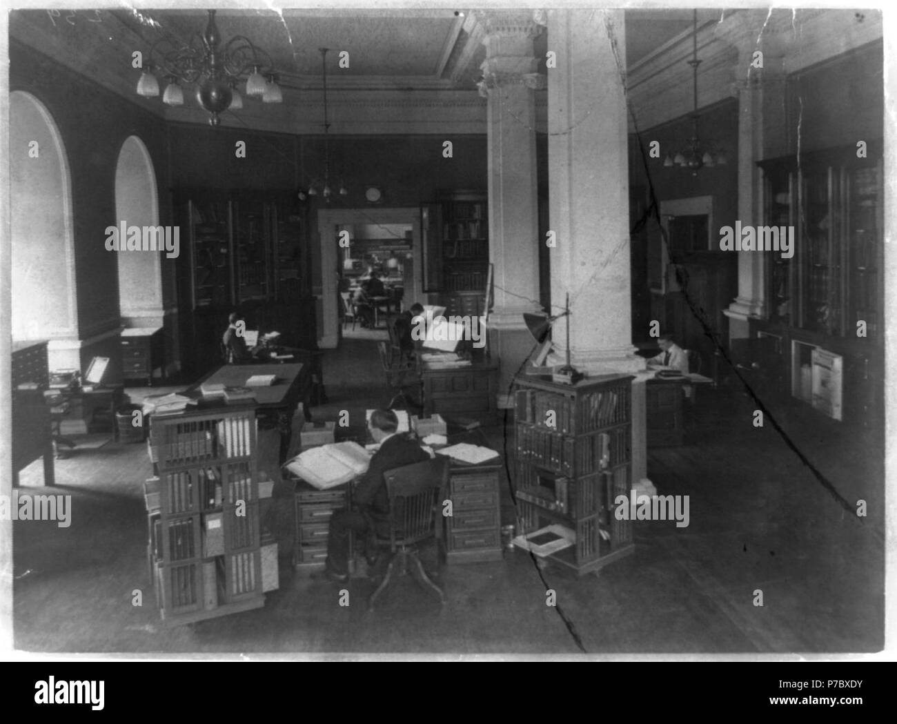 2 unidentified offices and Order Division, Library of Congress Stock ...
