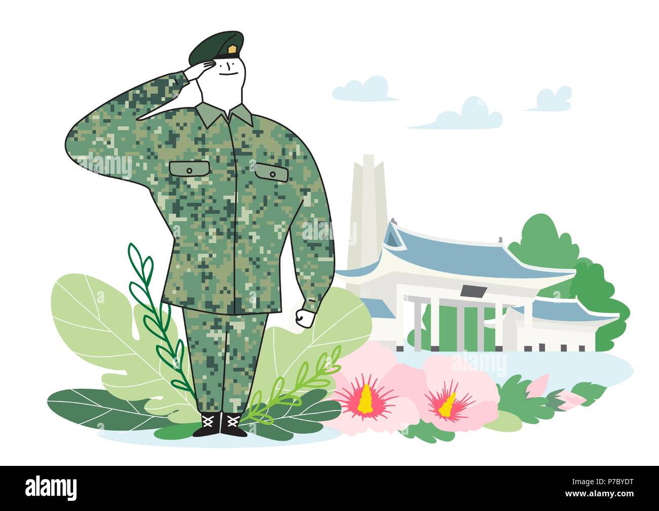 Military grass Cut Out Stock Images & Pictures - Alamy