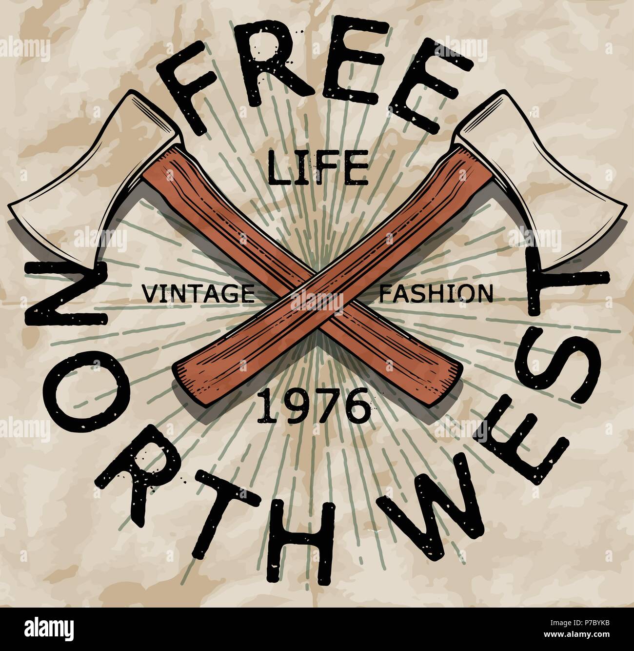 Vintage Slogan Man T shirt Graphic Vector Design Stock Vector Image ...