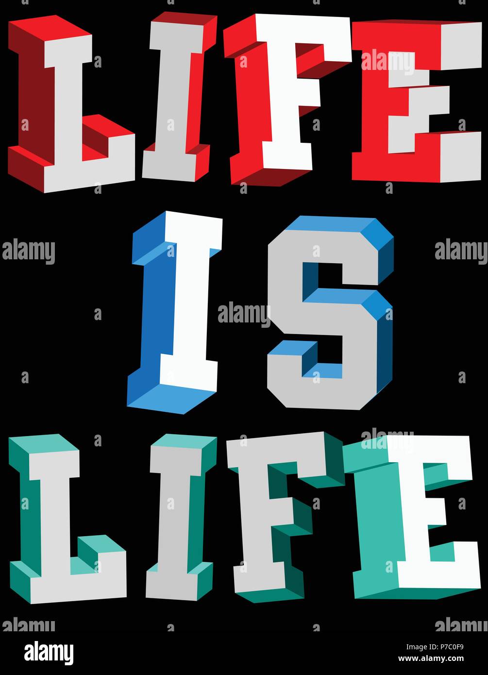 Pop colors slogan T shirt design Stock Vector Image & Art - Alamy