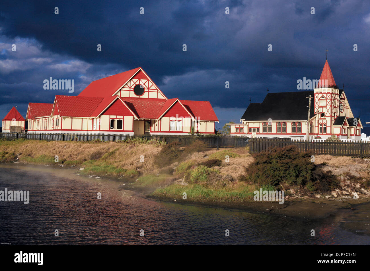 Historic maori village hi-res stock photography and images - Alamy