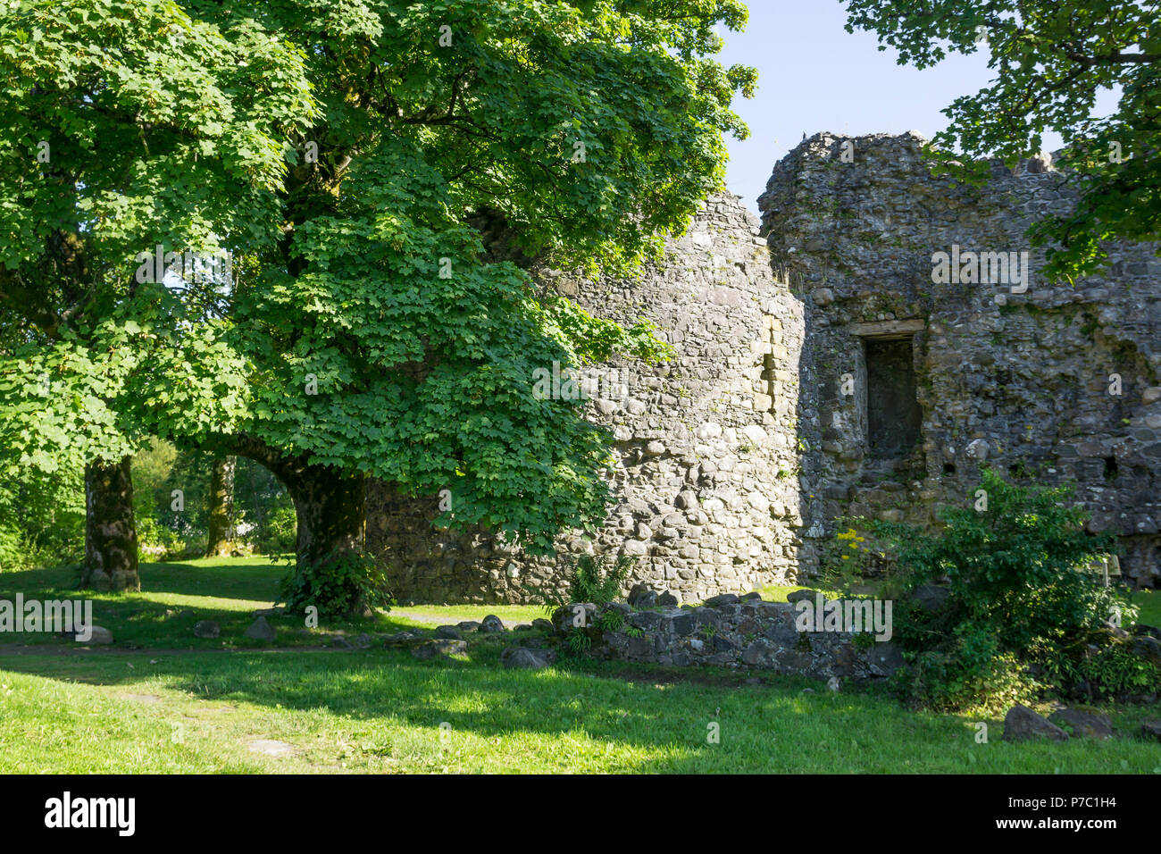 Old Inverlochy Castle near Fort William Stock Photo - Alamy