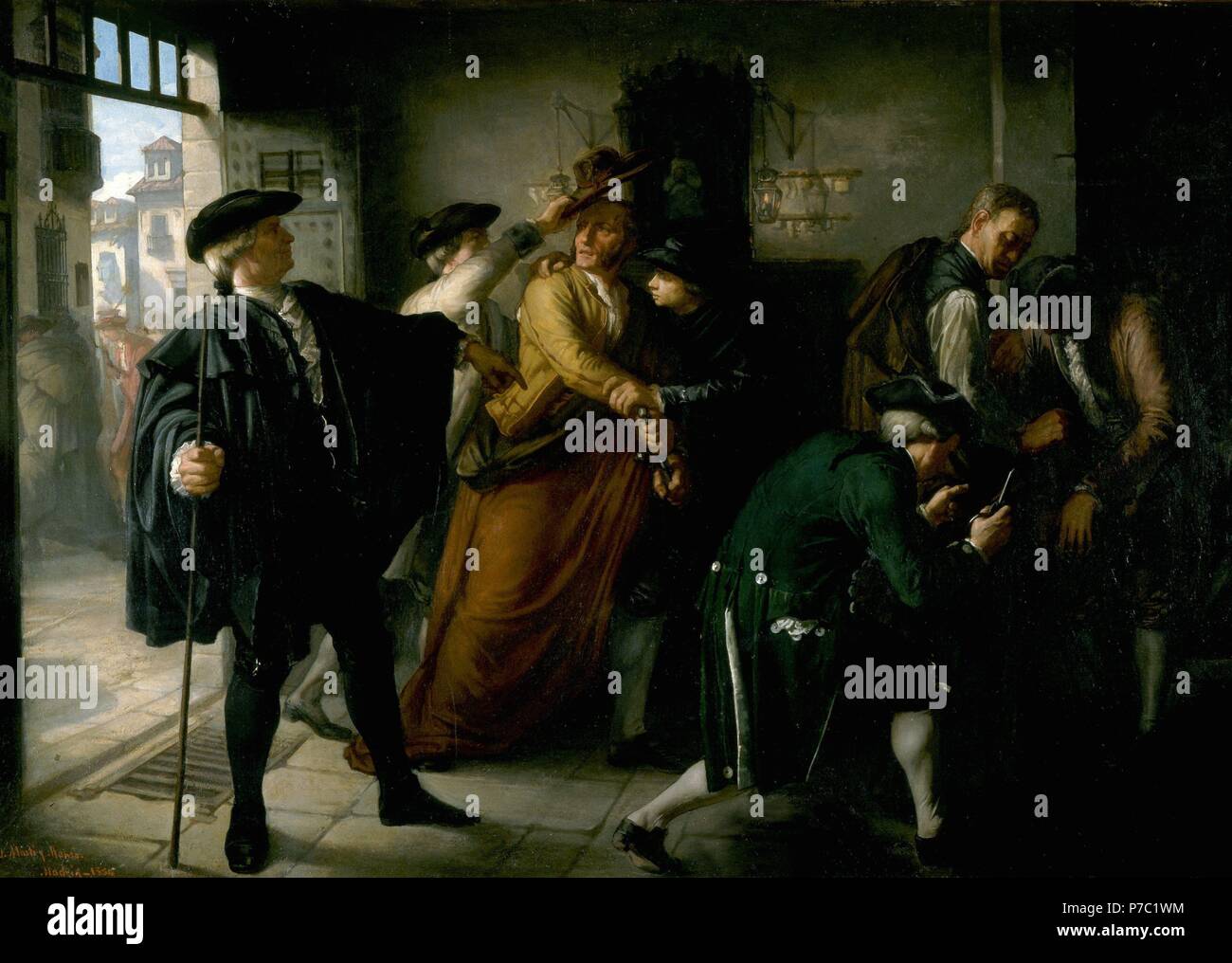 Motin esquilache hi-res stock photography and images - Alamy