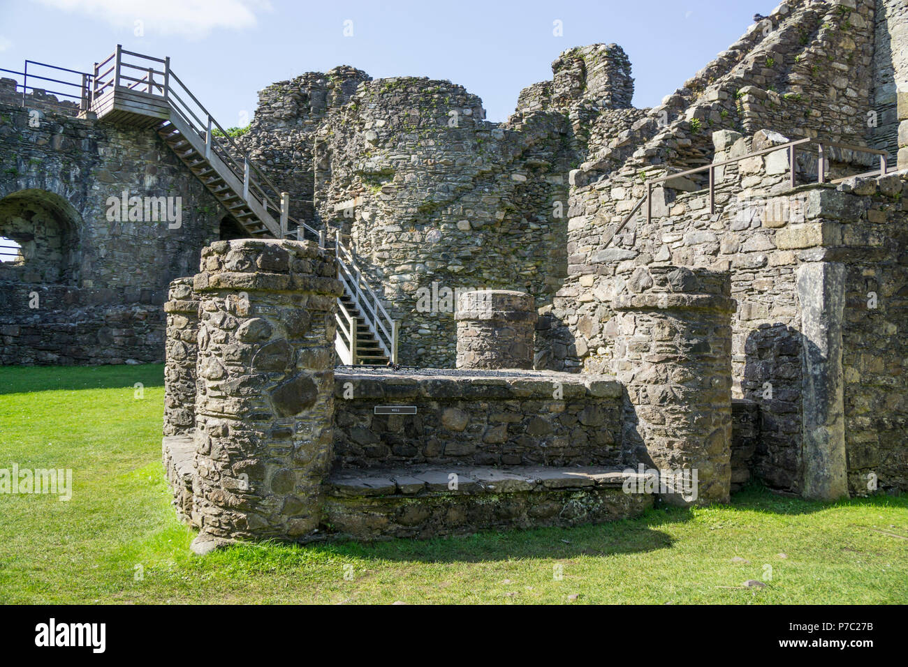 Dunstaffnage Castle is a partly ruined 13th Century castle near Oban in ...