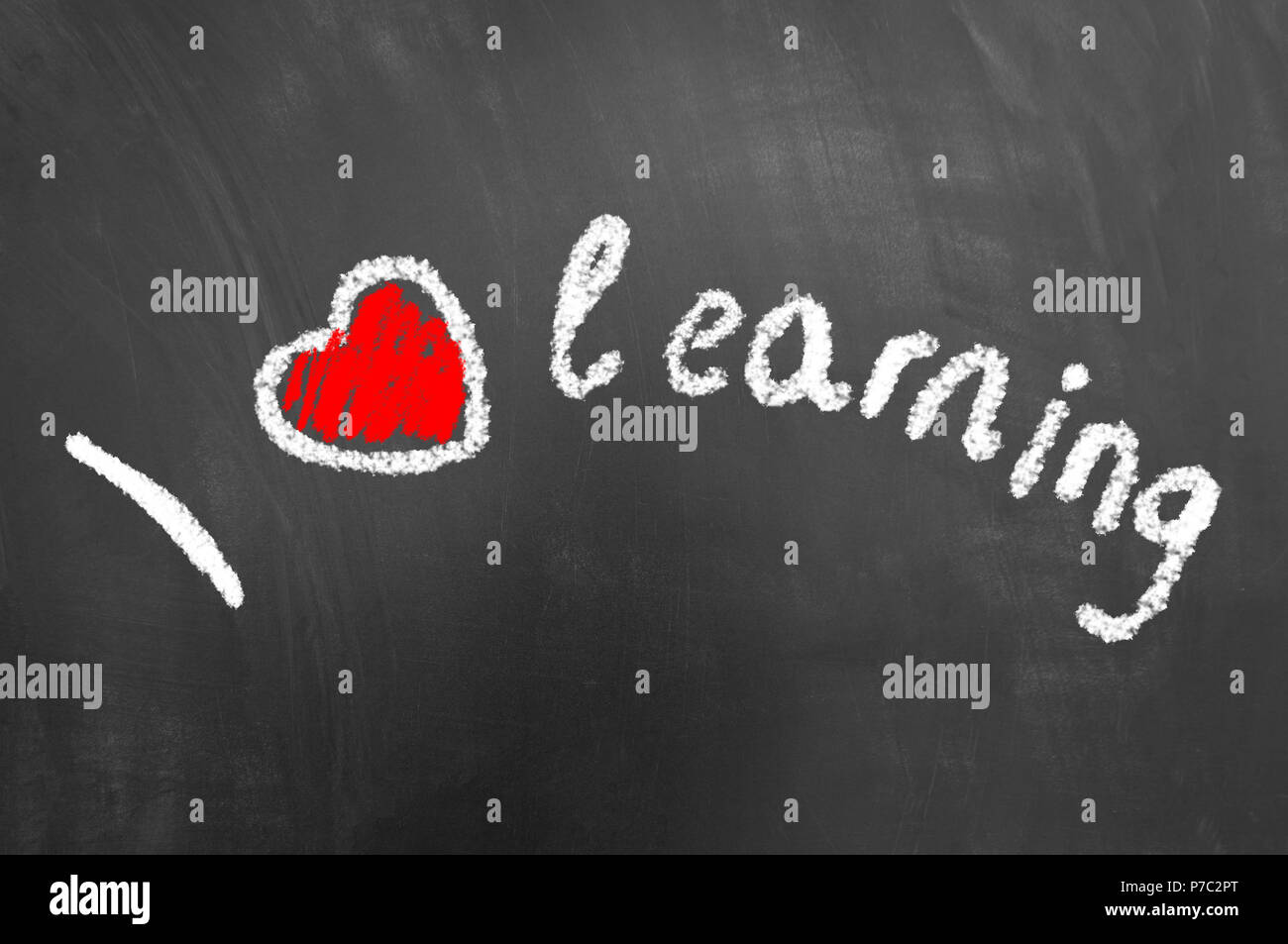 I love learning chalk text on school blackboard or chalkboard with ...