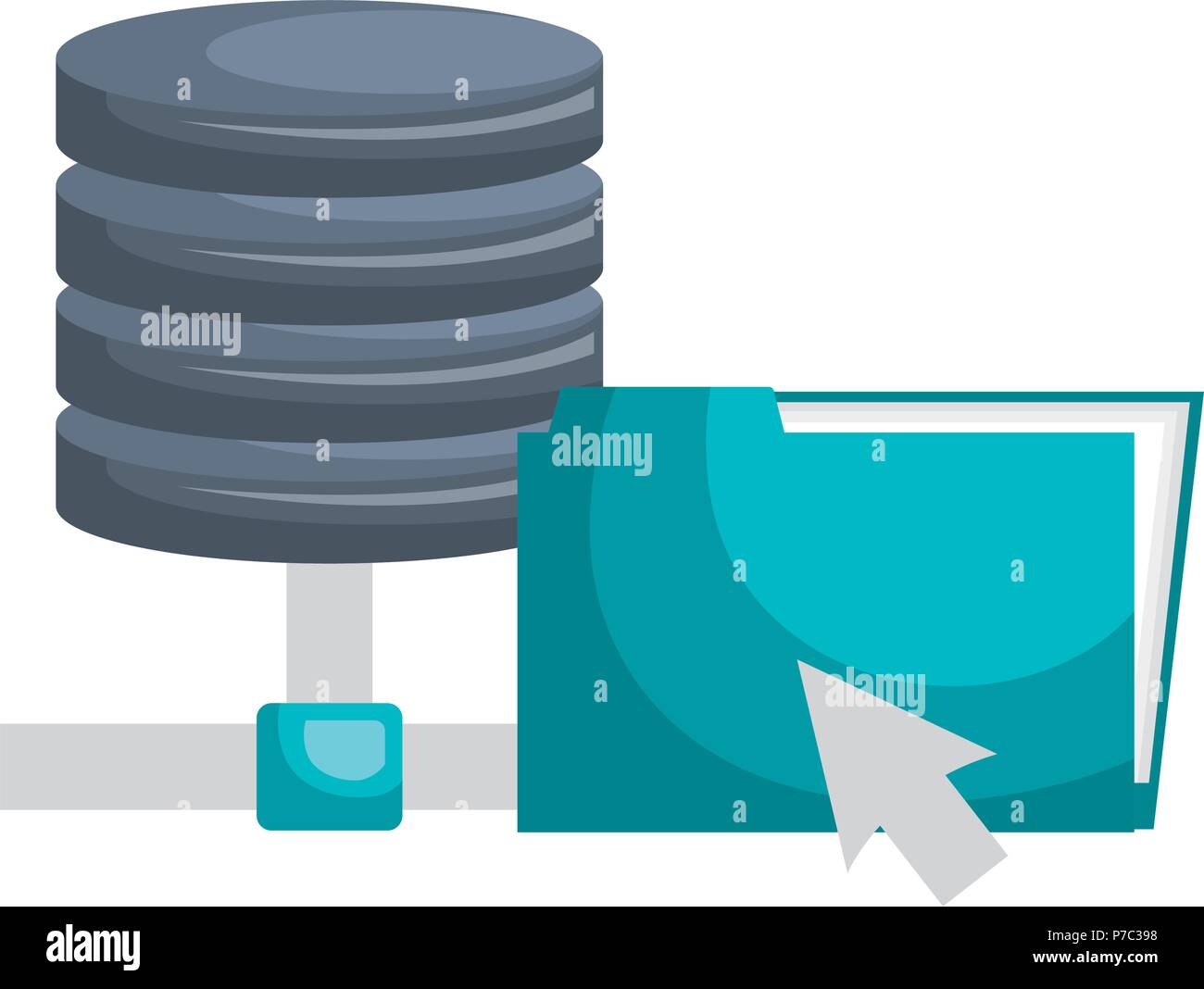 Administrative storage center Stock Vector Images - Alamy