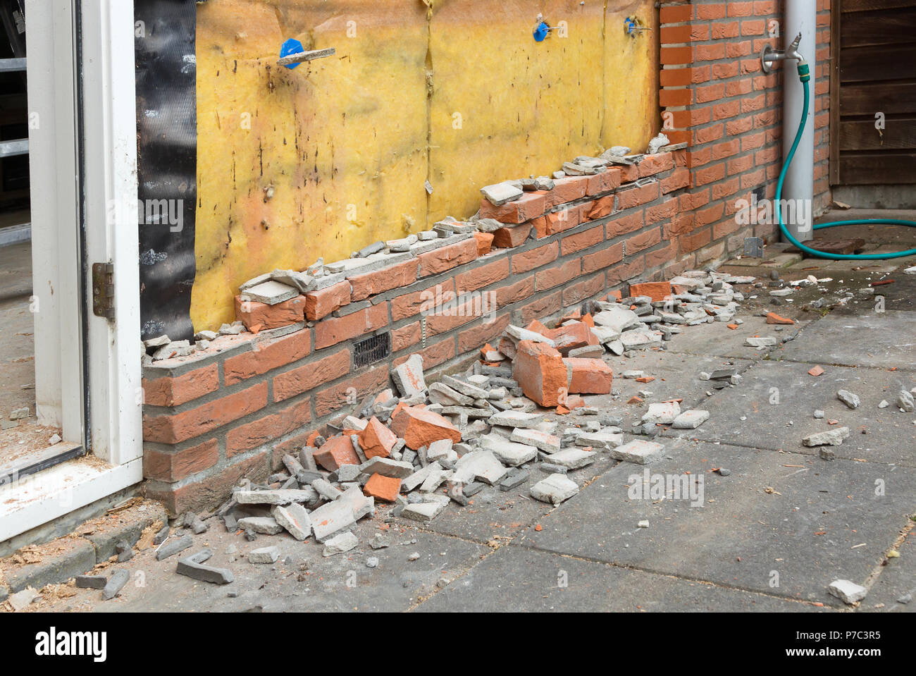 Brick interior remodeling hi-res stock photography and images - Alamy