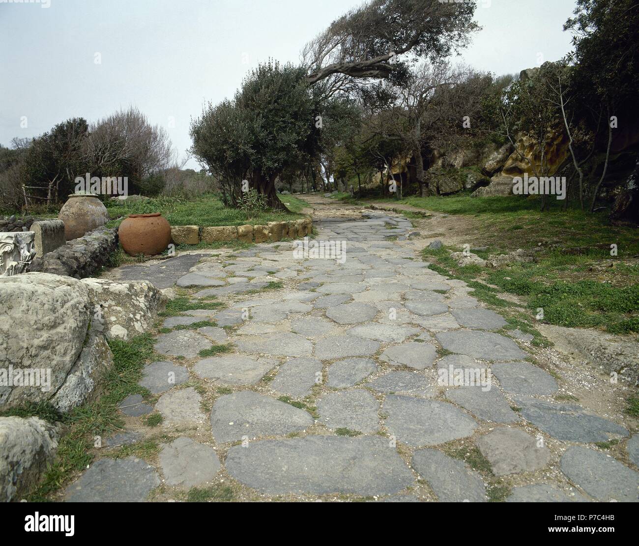 Magna Graecia. Cumae. Greek colony founded in the 8th century BC. View ...