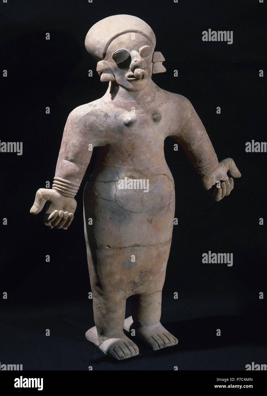 Pre-Columbian art. Pre-Incan. Tumaco-Tolita culture. Region of the ...