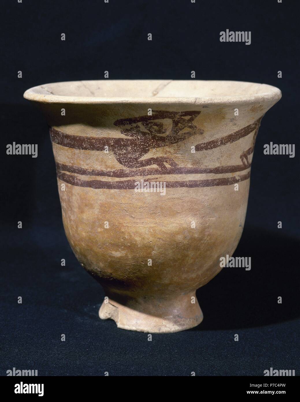 Pre-Columbian art. Pre-Incan. Negative Carchi culture. 850-1500 AD ...