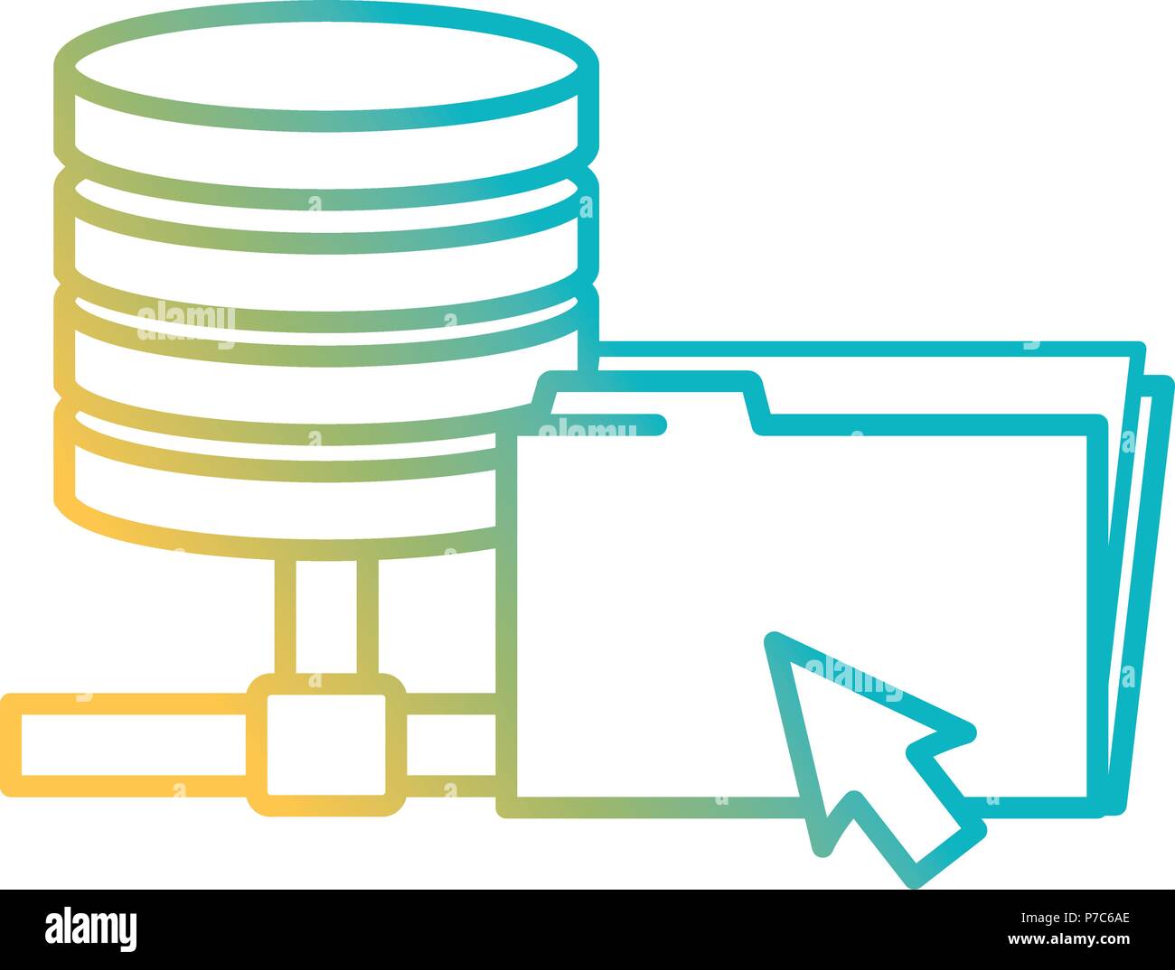 Administrative storage center Stock Vector Images - Alamy