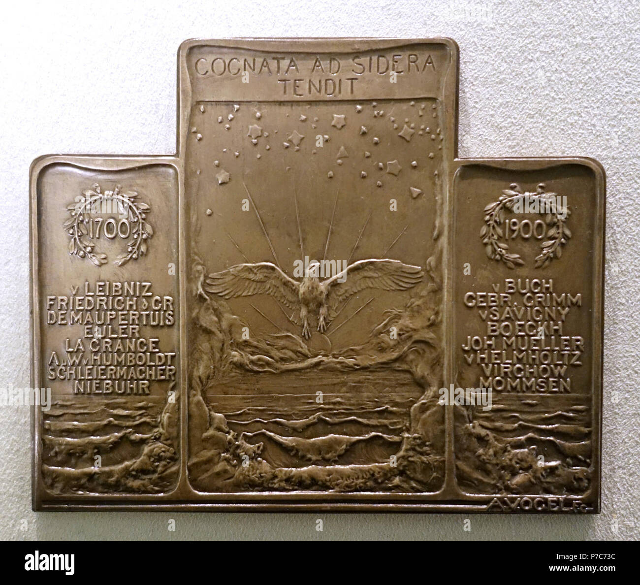 200 Years of the Royal Academy of Sciences, by August Vogel, 1900 ...