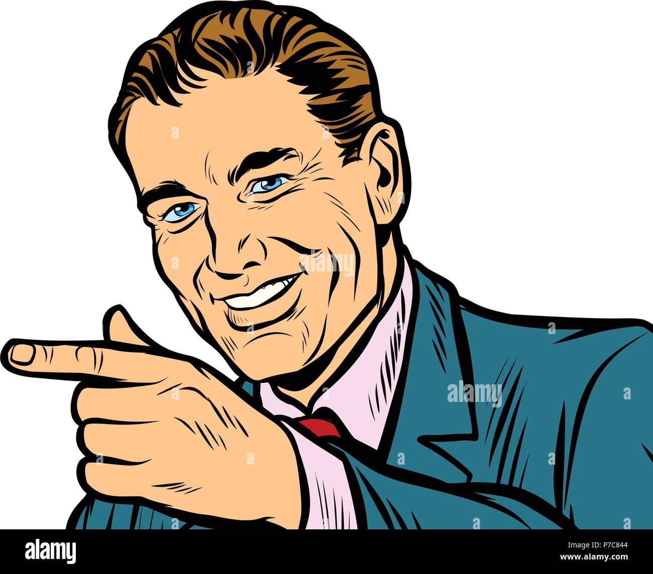 People pointing man on Stock Vector Images - Alamy