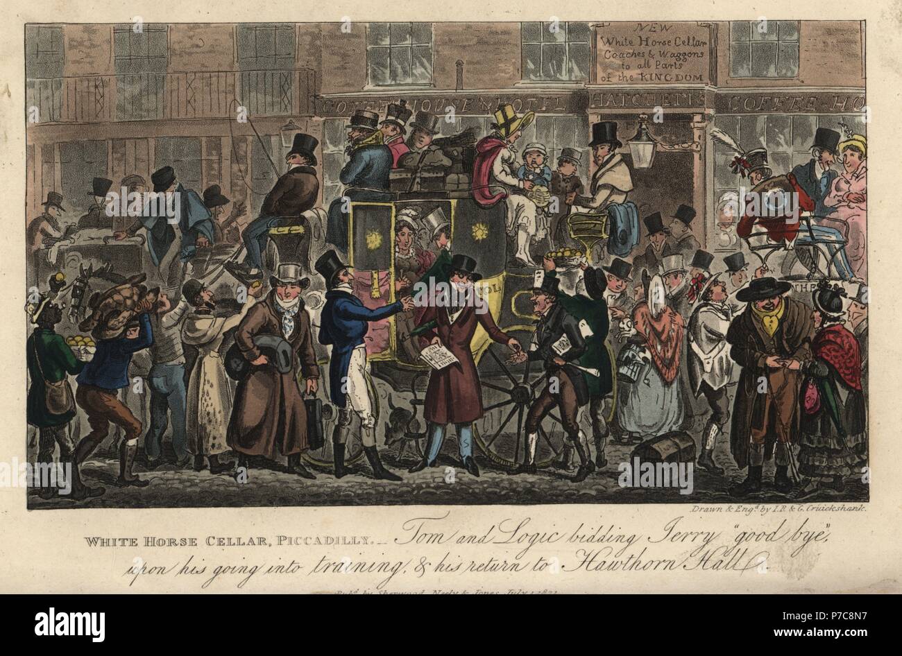 Isaac cruikshank cartoon hi-res stock photography and images - Alamy