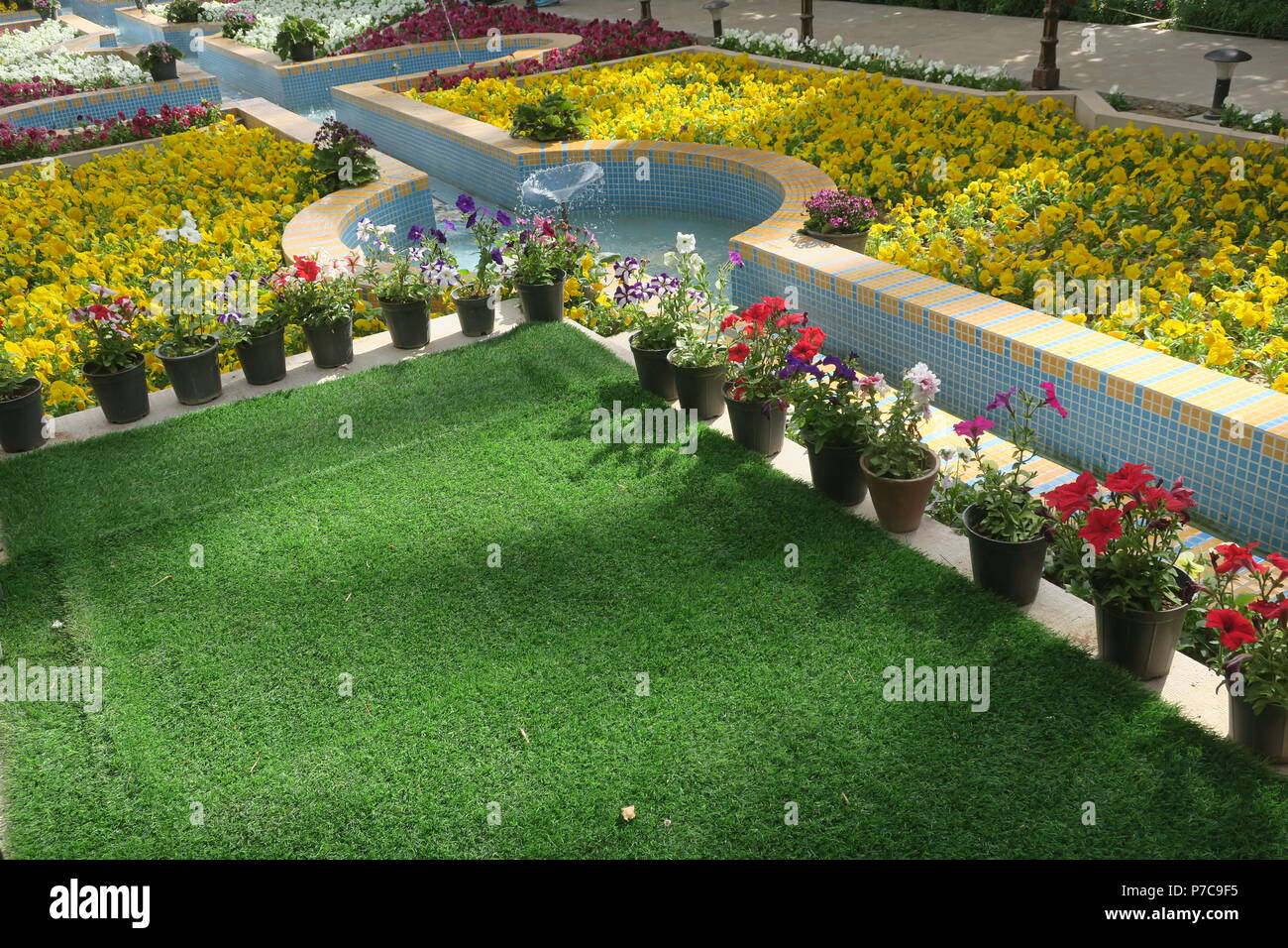 Eram garden is a historic Persian garden in Shiraz, Iran Stock Photo ...