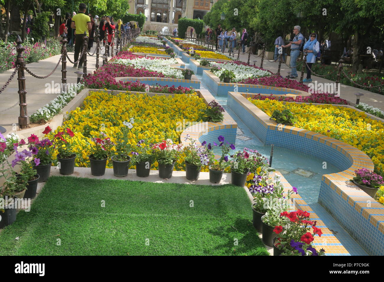 Eram garden is a historic Persian garden in Shiraz, Iran Stock Photo ...