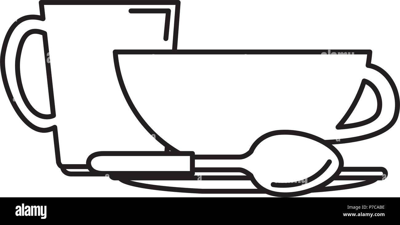 dishes and utensils icons vector illustration design Stock Vector Image ...