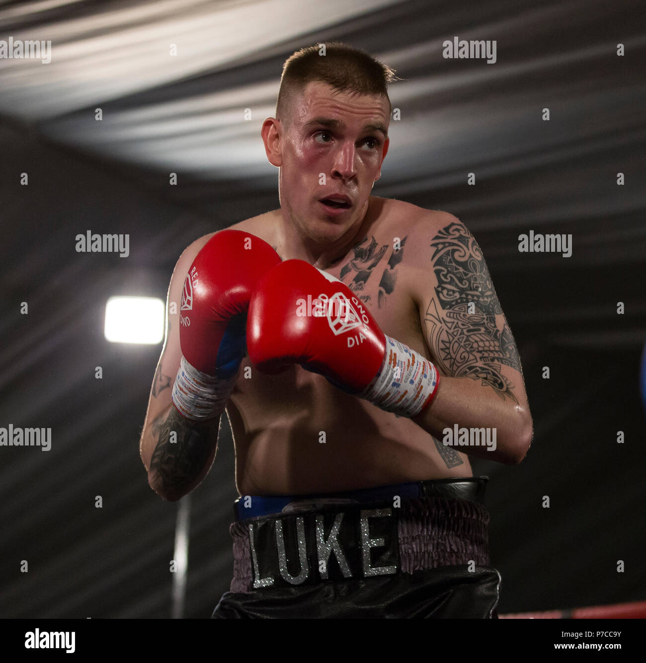 Luke Middleton beat Dale Arrowsmith in his professional debut during ...