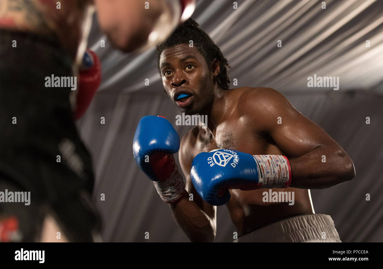 Omari Grant Boxing Stock Photo - Alamy