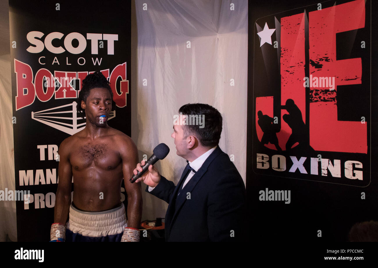 Omari Grant Boxing Stock Photo - Alamy