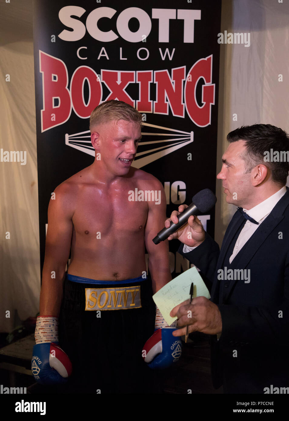 Sonny Price Boxing Stock Photo - Alamy