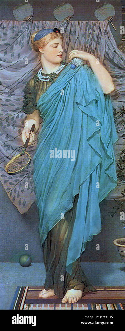 Moore Albert Joseph - Battledore Stock Photo - Alamy