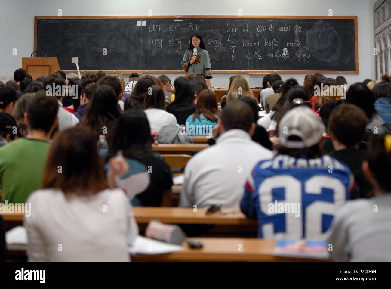 Aula magna lesson hi-res stock photography and images - Alamy