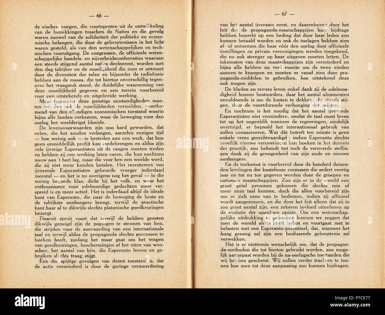 1931 Inleiding 66-67 Stock Photo - Alamy
