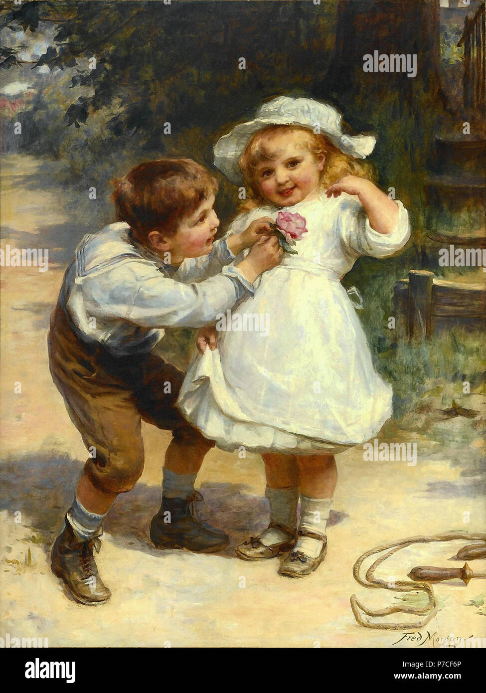 We Were Childhood Sweethearts