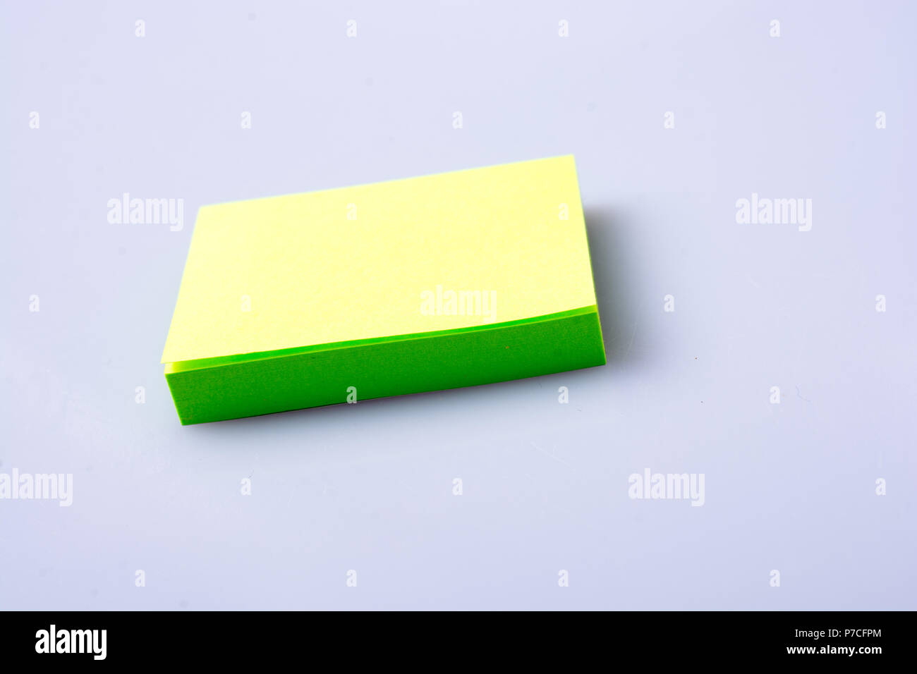 Post note sticker for taking notes on a white background Stock Photo ...