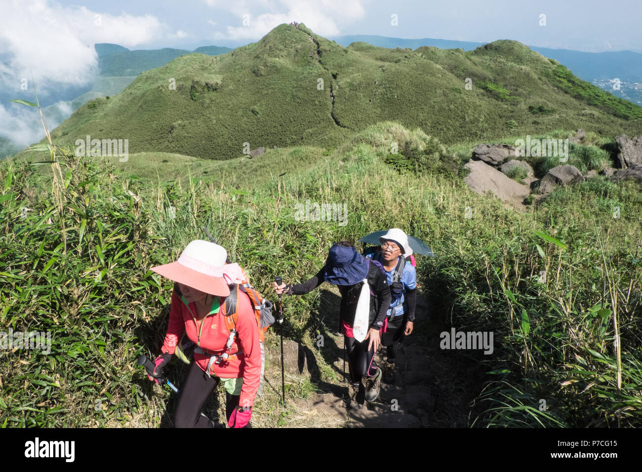 Hiking,hike,Qixing,Mountain,Yangmingshan,National,Park,Taipei,Taiwan ...