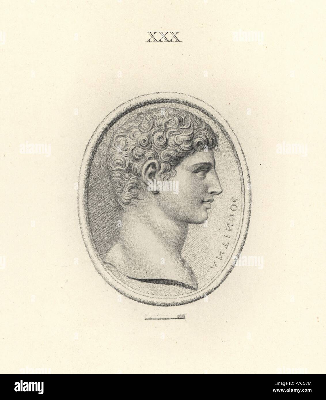 Emperor hadrian antinous hi-res stock photography and images - Alamy