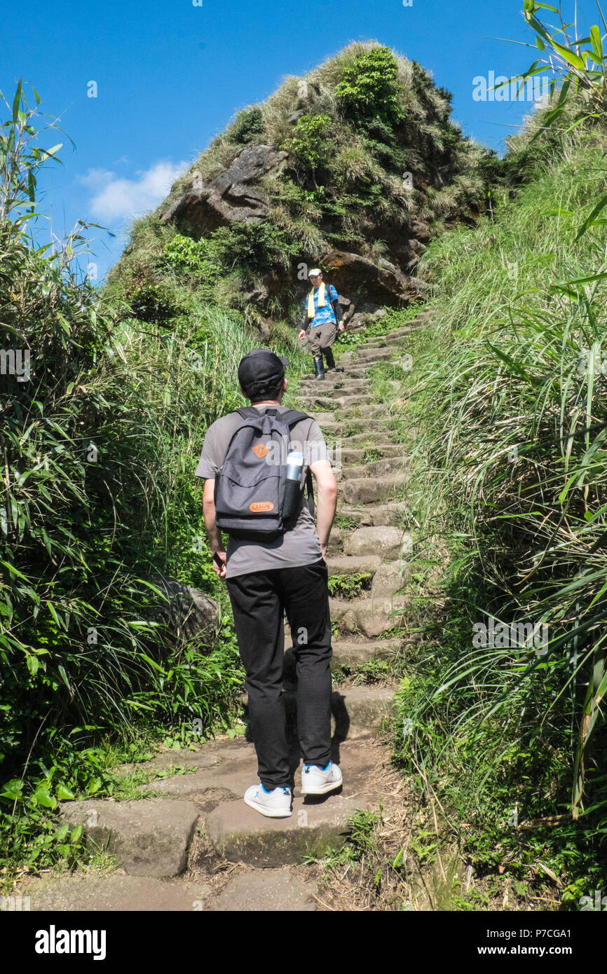 Hiking,hike,Qixing,Mountain,Yangmingshan,National,Park,Taipei,Taiwan ...