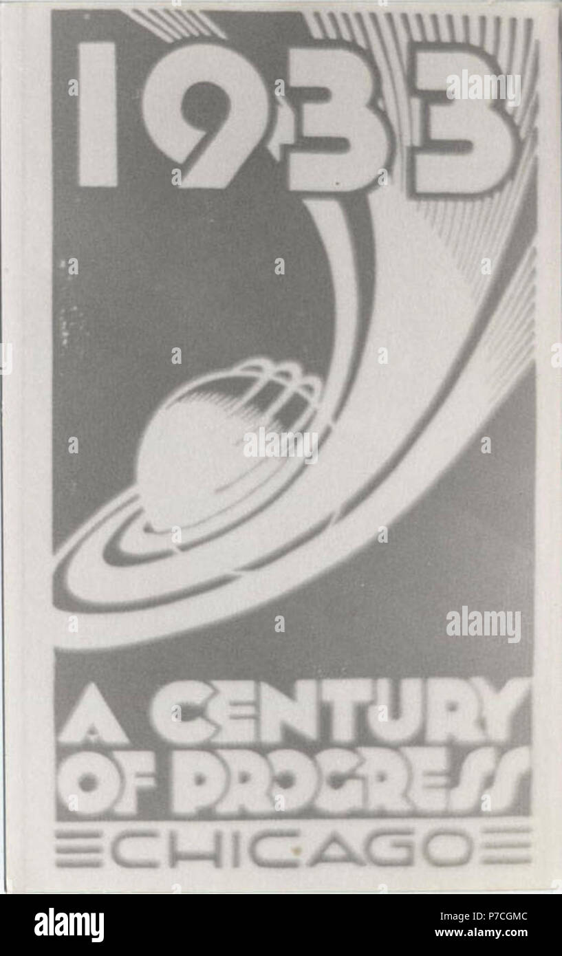 1933 A Century Of Progress, Chicago Stock Photo - Alamy