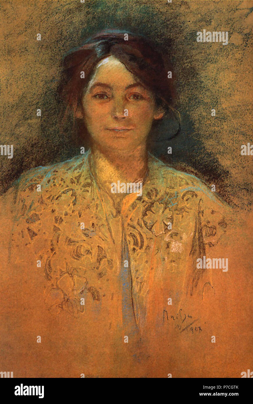 Mucha Alphonse Maria - Maruska 2 Stock Photo - Alamy