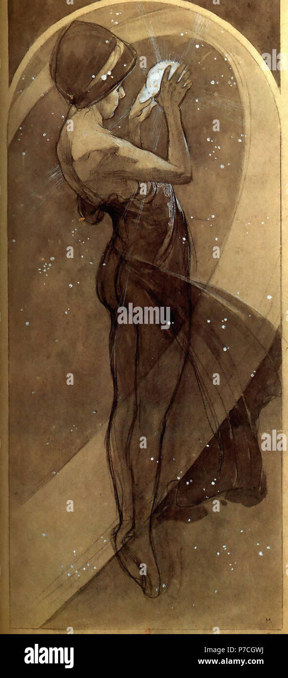 Mucha Alphonse Maria - North Star Stock Photo - Alamy