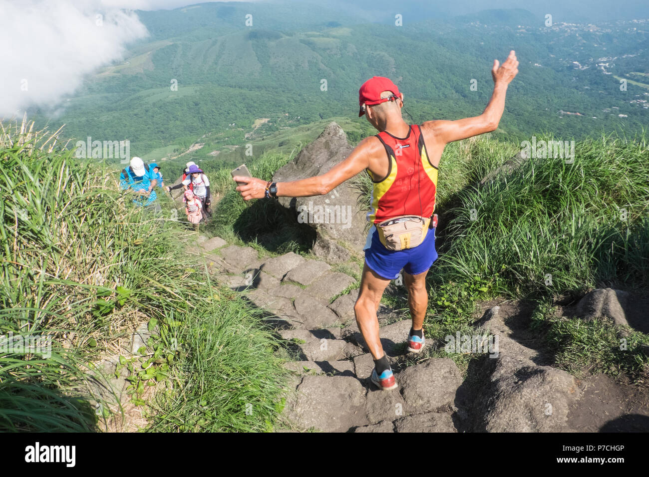 Hiking,hike,Qixing,Mountain,Yangmingshan,National,Park,Taipei,Taiwan ...