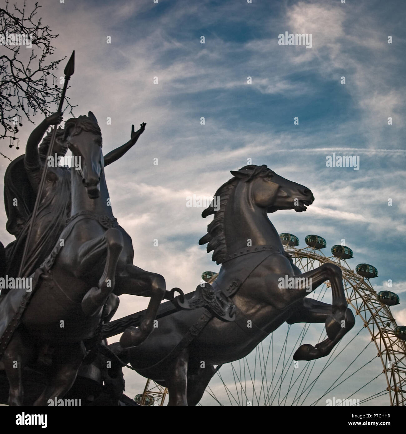 Bodicea Statue, London Stock Photo - Alamy